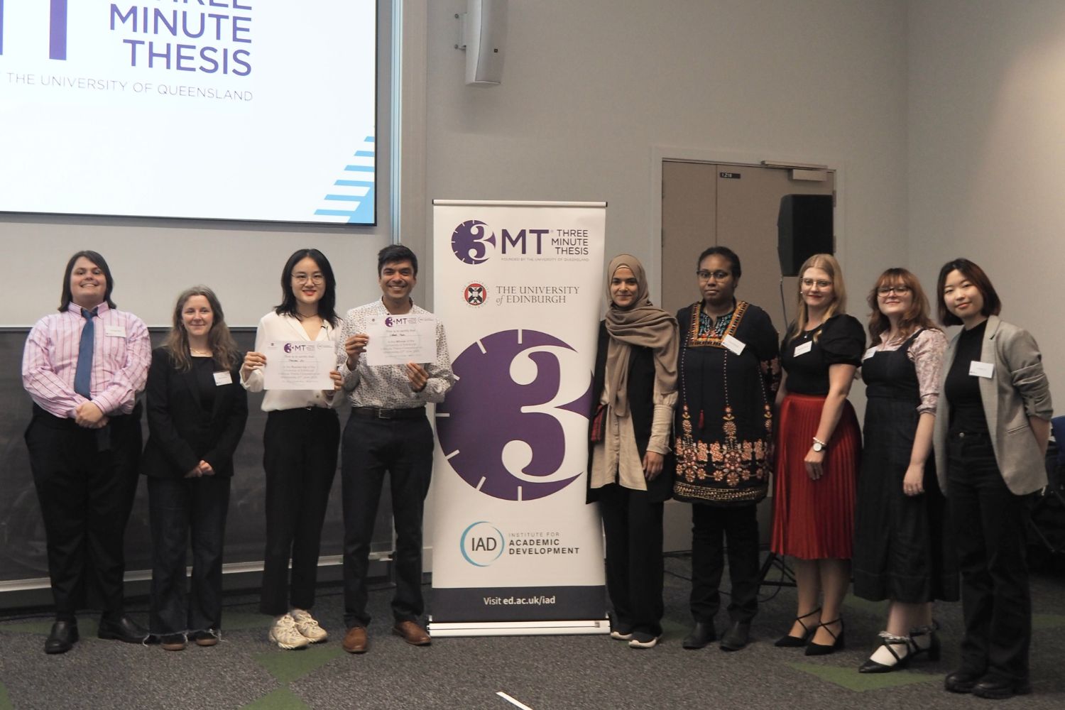 Three Minute Thesis 2025 competition winner announced | Student news | The University of Edinburgh